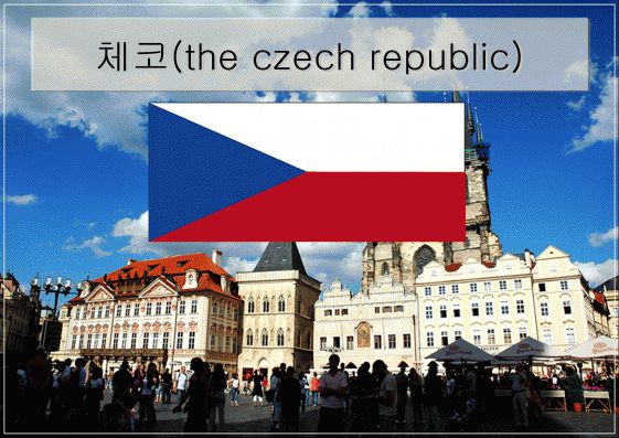 체코 경제의 대외정책, 현황, 산업에 대한 보고서