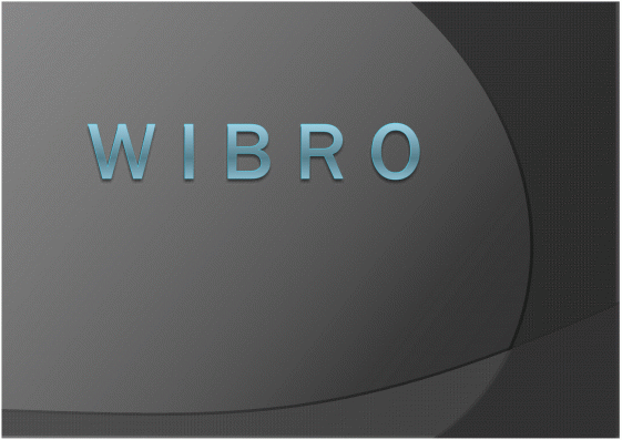 Wibro의 정의 및 구성요소와 이와 관련된 무선전송기술과 다중화 기술에 대하여