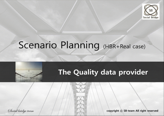 HBR_Scenario planning