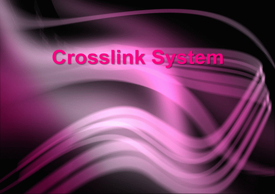 [유기물,고분자] Crosslink (가교) System에 대한 조사및 설계