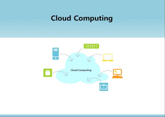 클라우드컴퓨팅,클라우드컴퓨팅적용사례,클라우드컴퓨팅현황및전망,Cloud Computing