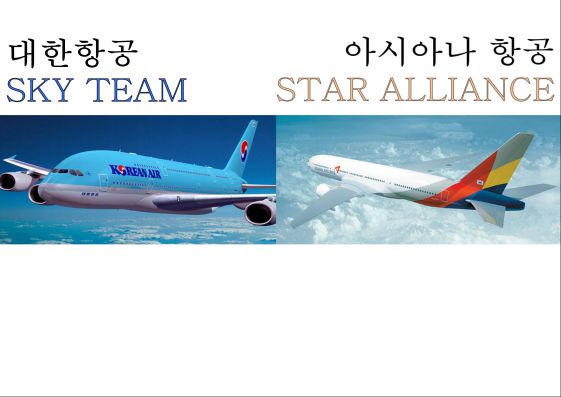 아시아나 항공 STAR ALLIANCE - 대한항공아시아나,항공사 전략적 제휴,항공마케팅,브랜드마케팅,서비스마케팅,글로벌경영,사례분석,swot,stp,4p.ppt