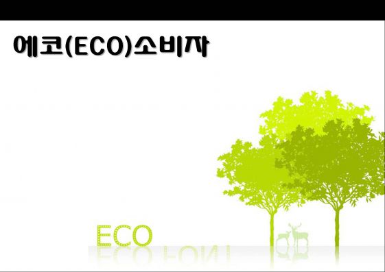 에코소비자,환경,브랜드마케팅,서비스마케팅,글로벌경영,사례분석,swot,stp,4p