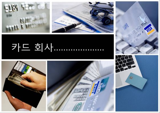 카드 회사 - 카드회사와 빅데이터(Big Data), 카드회사의 데이터 분석, 한국 카드시장의 발전을 위한 개선방안.pptx