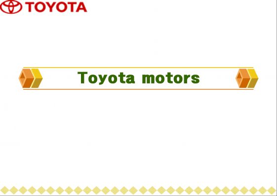 Toyota motors