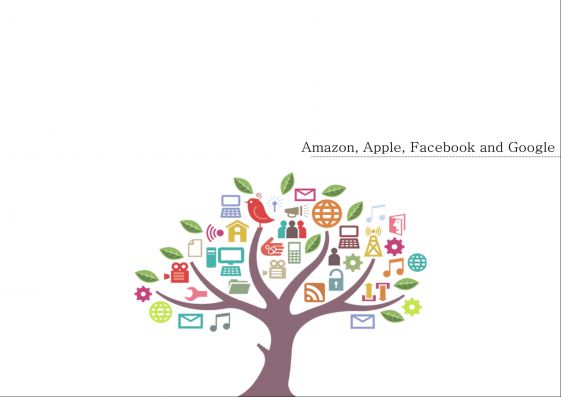Amazon Apple Facebook and Google