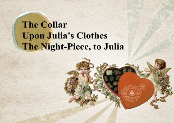 영문학입문 PPT 발표(The Collar Upon Julias Clothes)