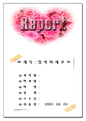 Report... =연꽃표지=