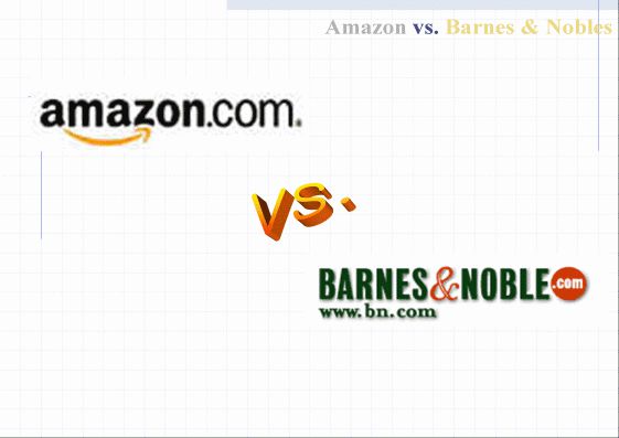 아마존 vs 반즈앤노블 마케팅 사례분석