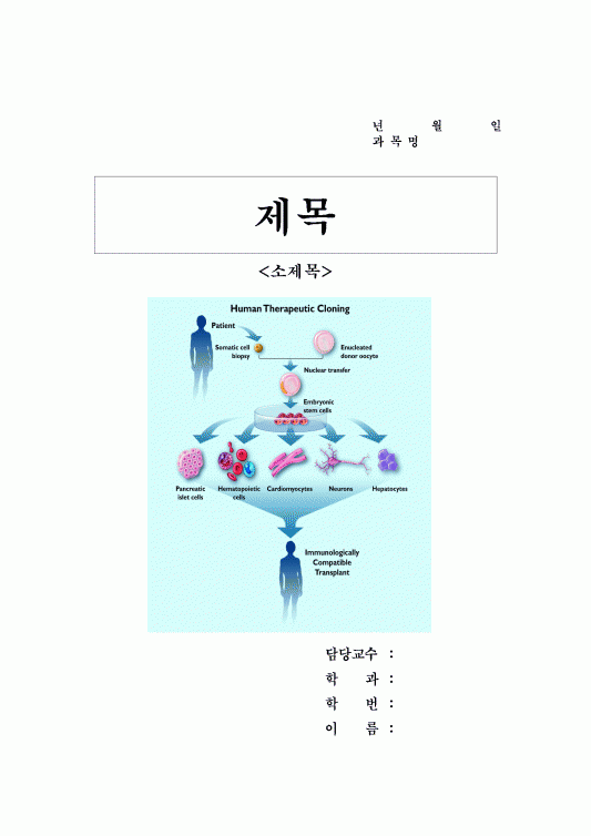 인간복제 - case method에 의한 분석