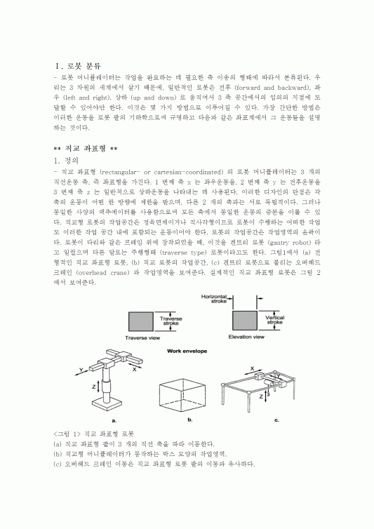 로봇 자표계