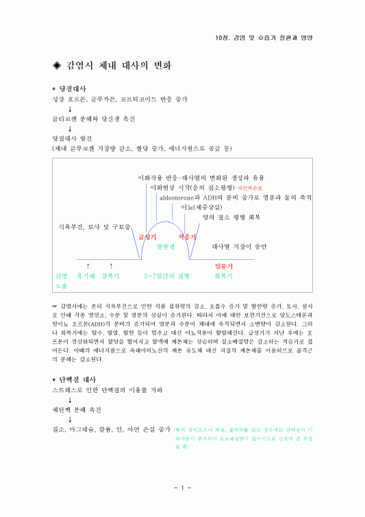 감염 및 호흡기 질환과 영양