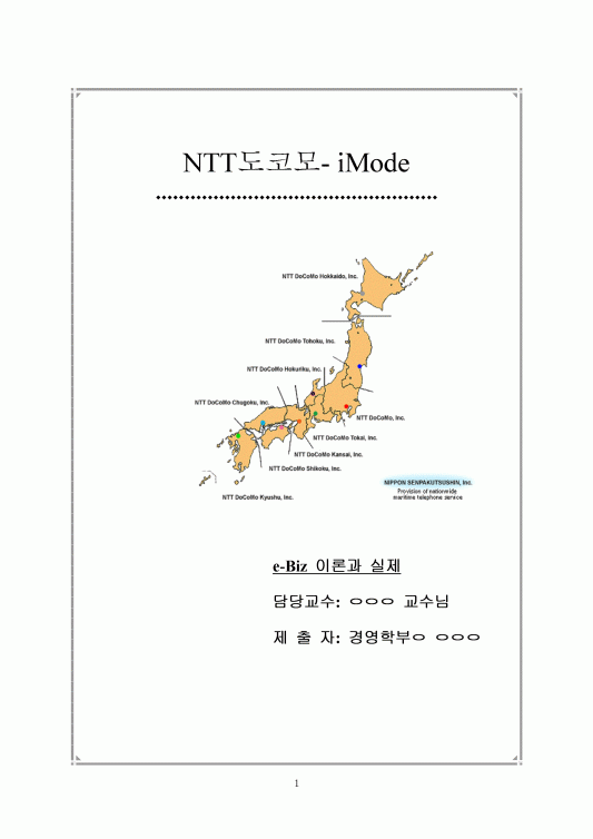NTT도코모- iMode