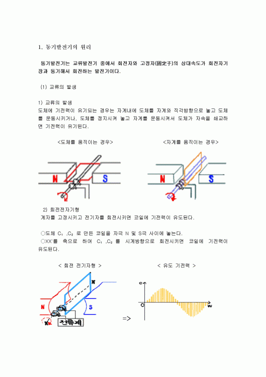 동기기발전기