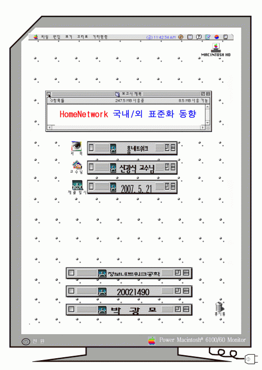 홈네트워크 국내외 표준화 동향