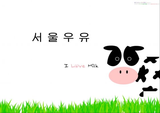 서울우유의 소비자 행동분석