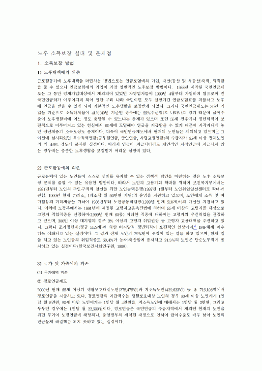 소득보장정책관련 논문