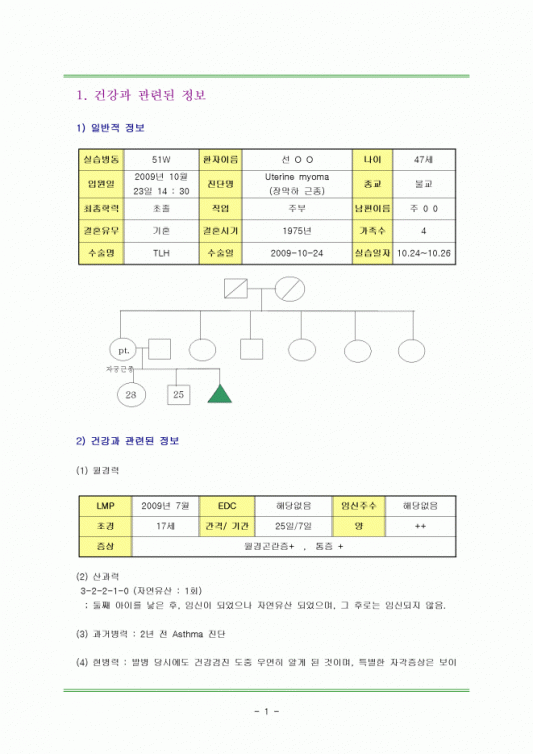 자궁근종 case 컴퍼런스