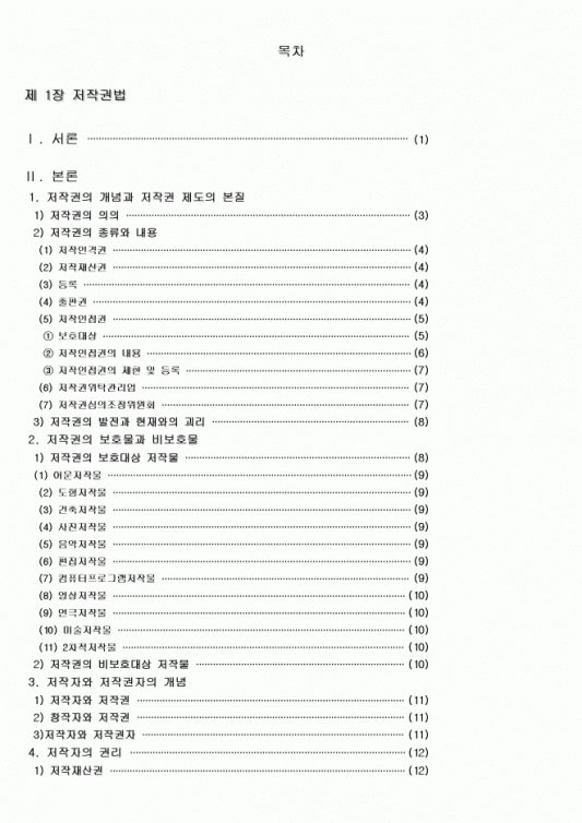 저작권법의 이해(디지털 기술 저작권법)