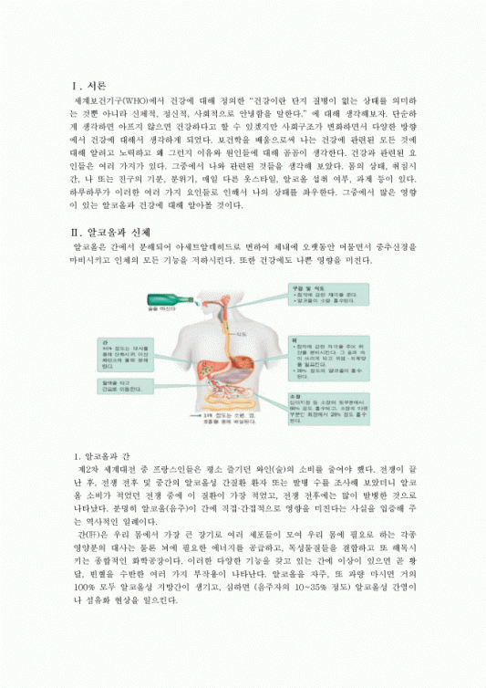 알코올과 건강