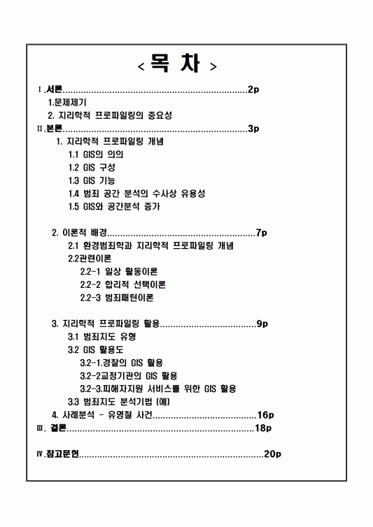 지리학적 프로파일링