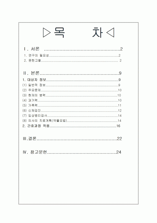 정신분열증(스키조프레니아)