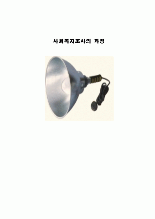 사회복지조사의 과정 - 문제의 제기, 조사의 설계, 자료수집, 분석, 보고서 작성