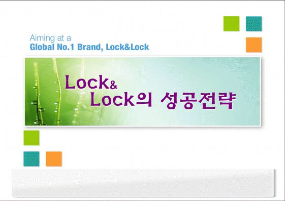 Lock& Lock의 성공전략