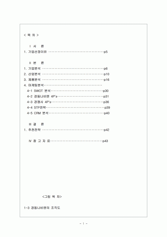 경동나비엔보고서