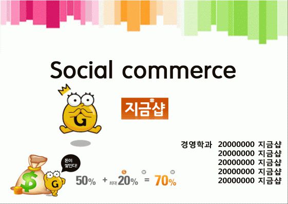 소셜커머스(Social commerce) 지금샵, 마케팅 전략