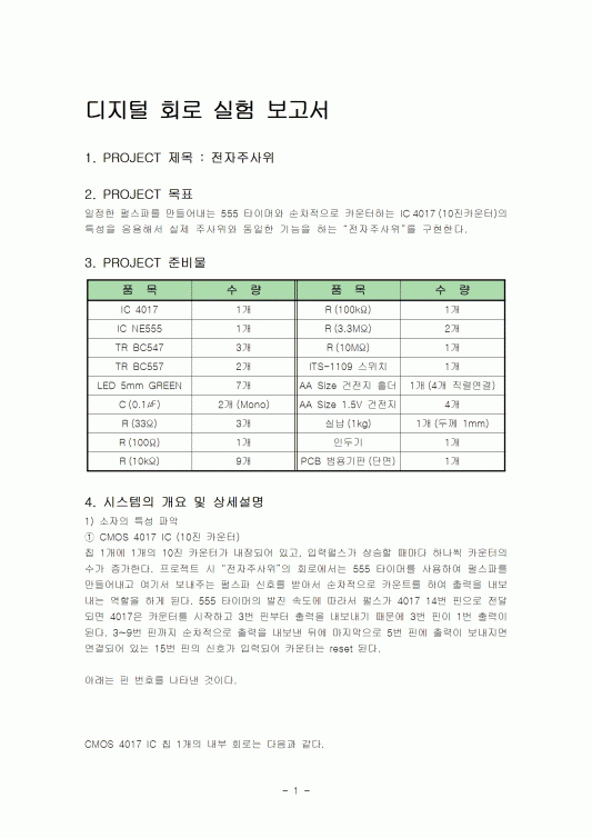 전자주사위