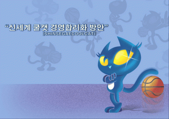 신세계쿨캣_경영합리화방안