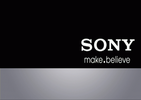 [국제경영] 소니(SONY) make believe