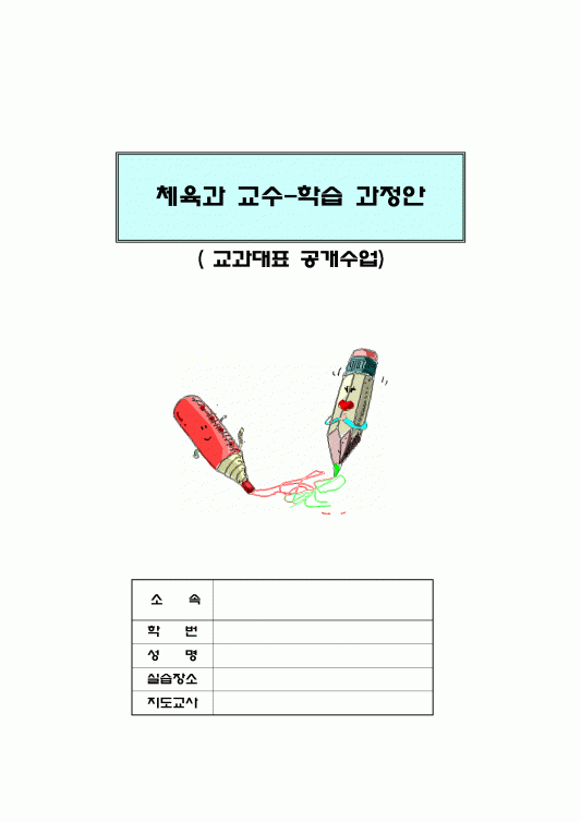 6학년 체육 지도안-경쟁활동(야구형 게임)(세안)