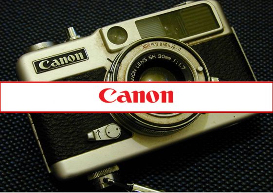 Canon (캐논마케팅전략,캐논글로벌전략,캐논성공전략및향후전망,Canon마케팅전략,Canon글로벌전략,DSLR시장).PPT자료
