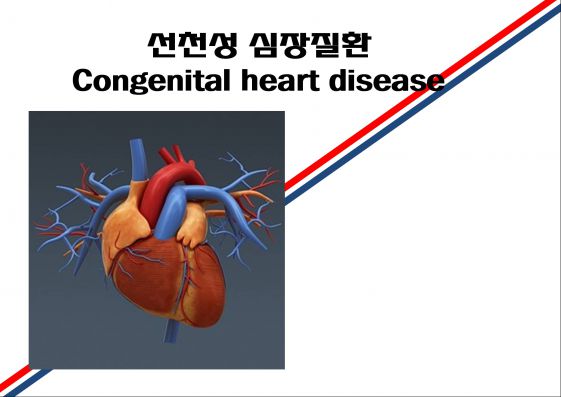 [의학] 선천성 심장질환[Congenital heart disease]에 관해