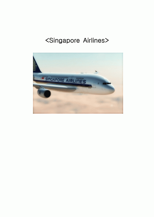 싱가폴항공,항공마케팅전략사례,마케팅,브랜드,브랜드마케팅,기업,서비스마케팅,글로벌,경영,시장,사례,swot,stp,4p