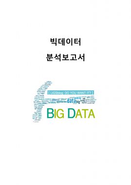 BIGDATA 빅데이터 정의 및 빅데이터 국내와 해외 활용사례분석과 빅데이터 한계점분석과 영향력분석 - 빅데이터 분석 기법, 활용사례-1페이지