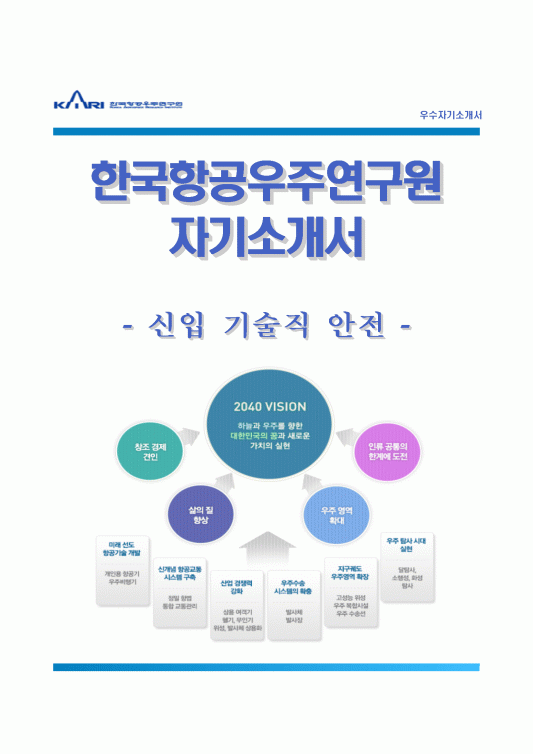 [한국항공우주연구원자기소개서] 한국항공우주연구원자소서,한국항공우주연구원합격자기소개서,자소서항목