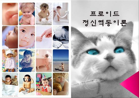 프로이드 정신역동이론발표PPT(FREUD, 생애, 의식구조, 성격구조, 자아방어기제, 심리성적발달단계, 평가)