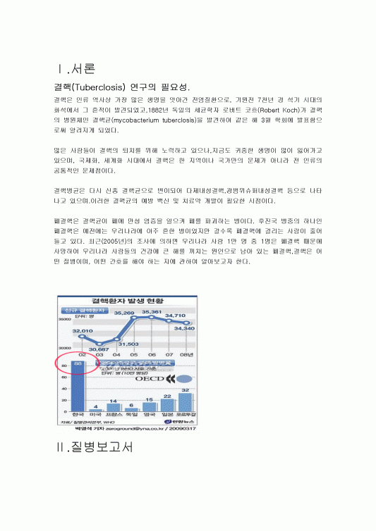 폐결핵 case study [ 성인간호학 실습 폐결핵 컨퍼런스 자료 - 문헌고찰, 약물, 진단검사, 과거력, 간호과정 완벽자료 ]