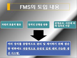 FMS 분석과 도입 사례,유연 생산 시스템(FMS),FMS 도입 사례,FMS의 도입 배경,FMS의 일반적 특징-5페이지