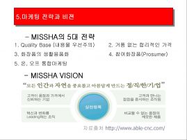 미샤 화장품시장,미샤마케팅사례,미샤 성공전략사례,브랜드마케팅,서비스마케팅,글로벌경영,사례분석,swot,stp,4p-8페이지