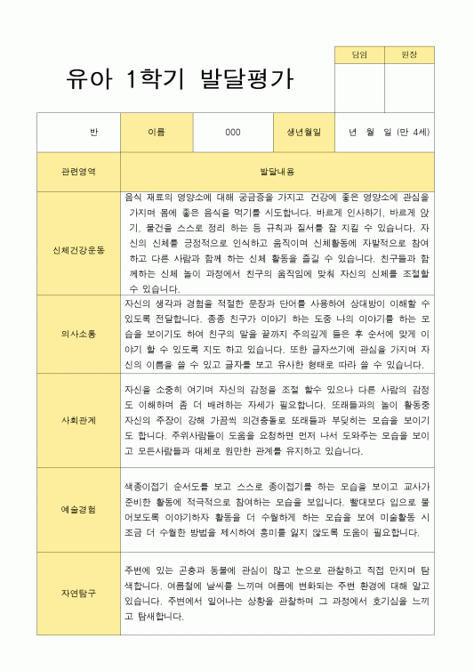 만4세 1학기 발달평가 21명