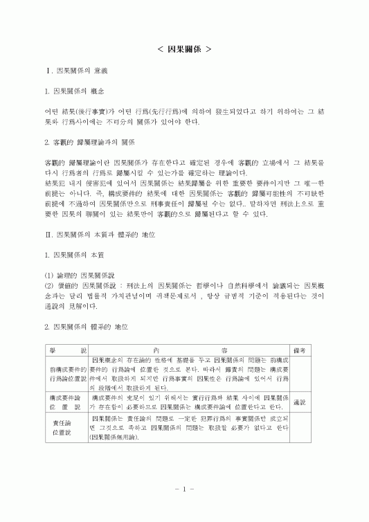 [사회과학] 인과관계