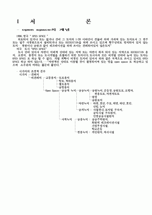 조경배식학 레포트 자료