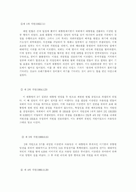 헌법개정의 한계