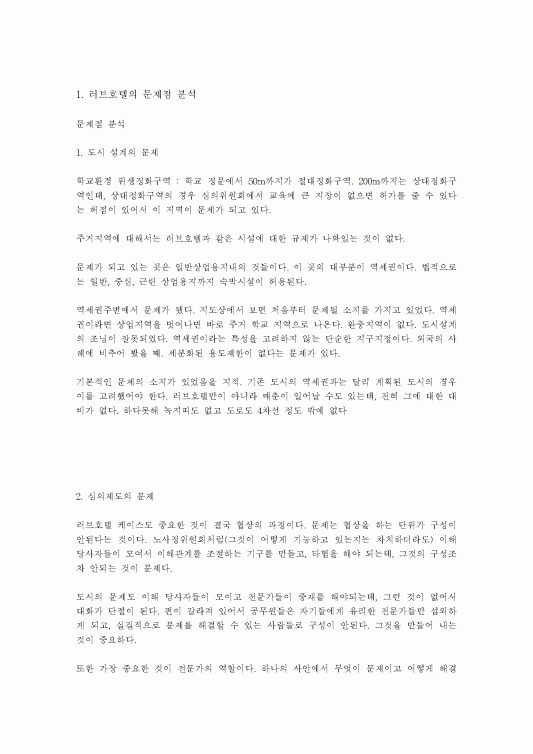 러브호텔에 관한 자료여~~