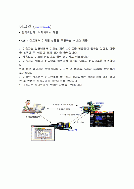 전자화폐 국내 사용 예