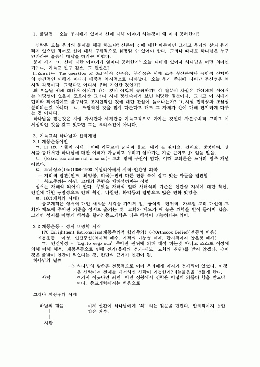 신론특강 노트